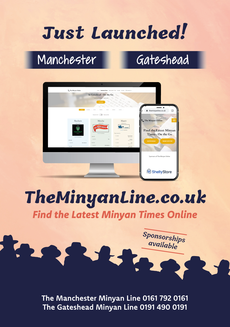 The Minyan Online - Davening Times | TheMinyanLine.co.uk